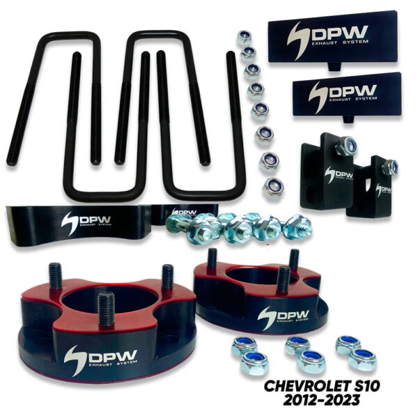 Kit Lift 2 Polegadas para Chevrolet S10 / Trailblazer 2012-2023 ...