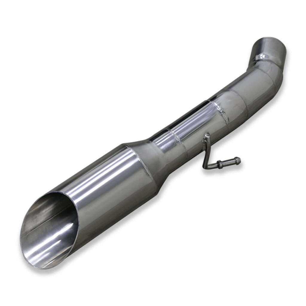 Ponteira de Escape Chanfrada 4,5” Saída Lateral para Amarok V6 ...