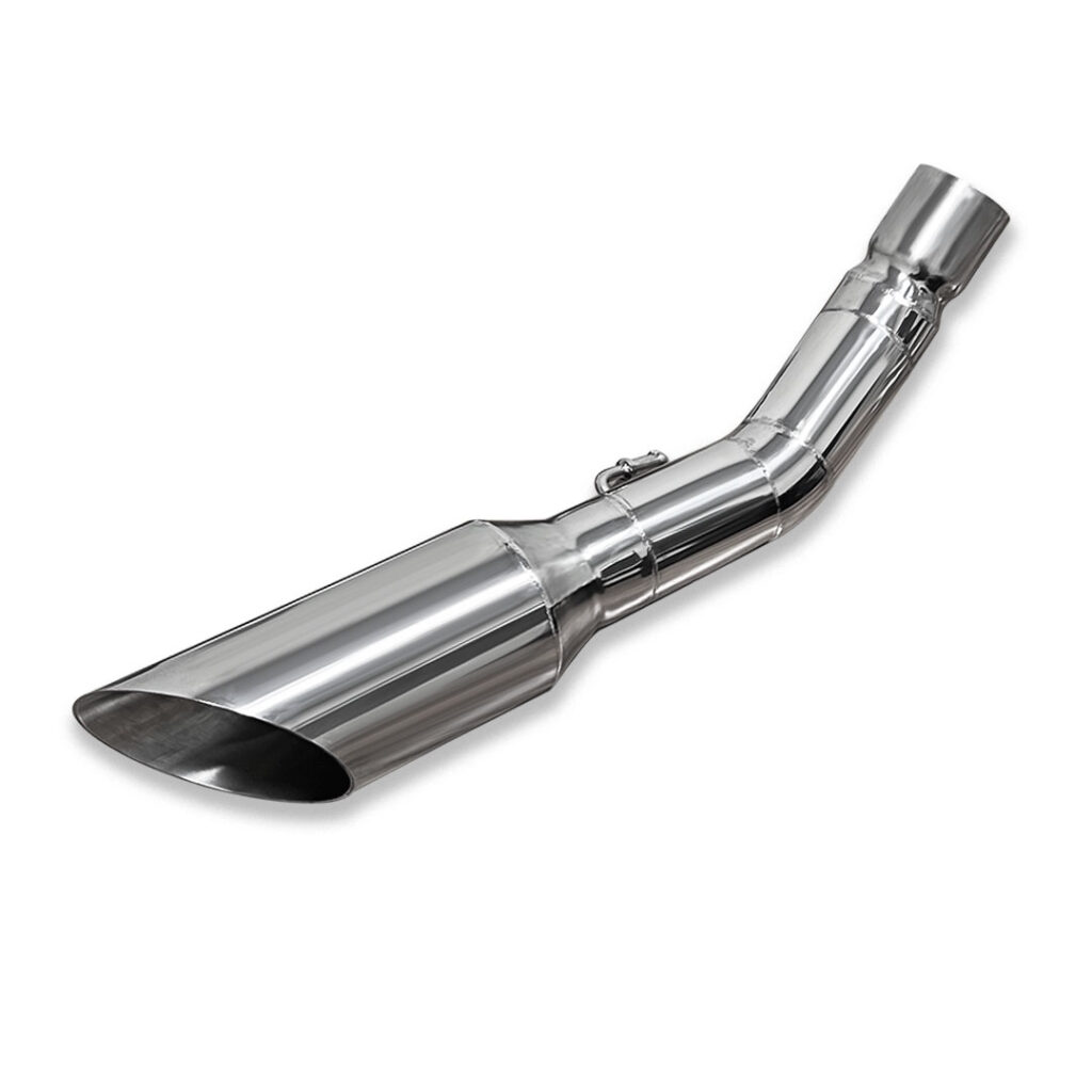 Ponteira de Escape Chanfrada 4,5” Saída Lateral para Amarok V6 ...